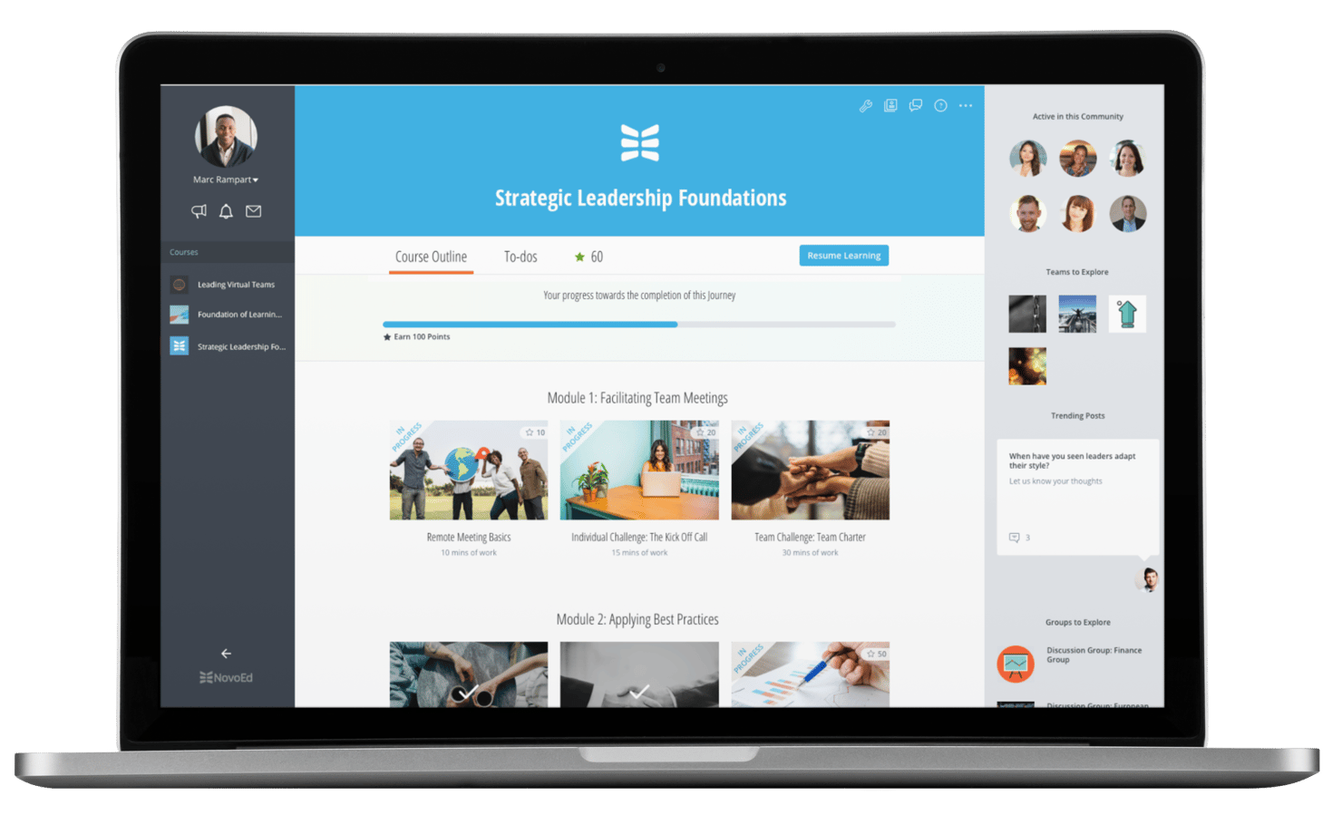 NovoEd - Amplify Learning Through the Power of Connection